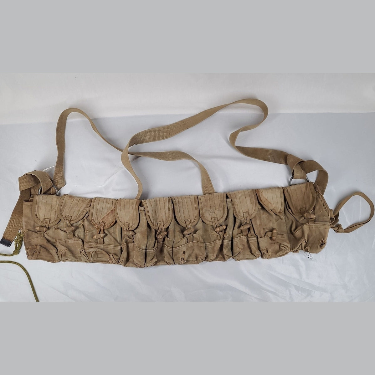chinese chicom sks chest rig with wooden toggles– Lets Talk Militaria UK